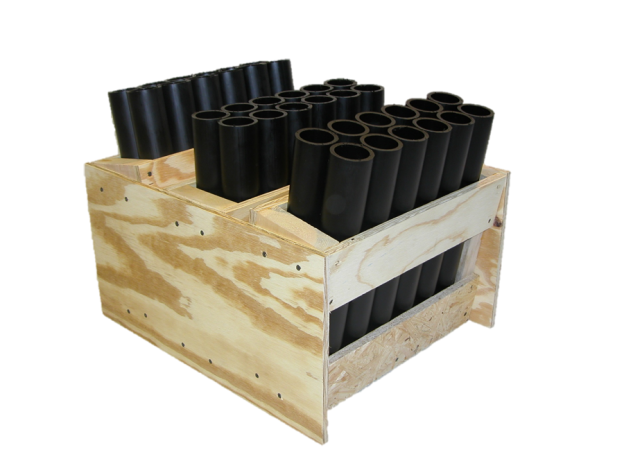 36 shot 15″ DR11 mortar rack | Mortar Supply